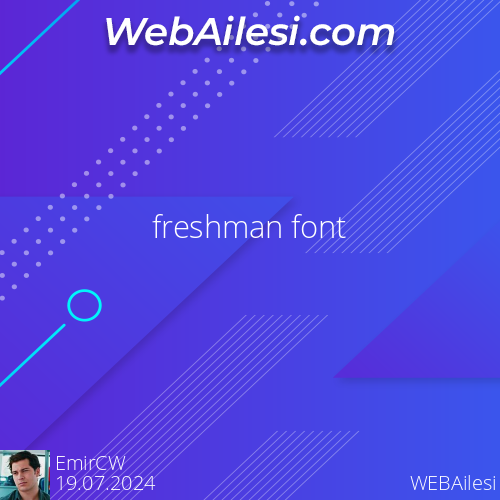 freshman font - WEBAilesi.COM