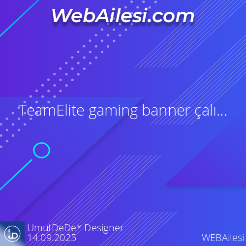 TeamElite gaming banner çalışması russiandesigner - WEBAilesi.COM